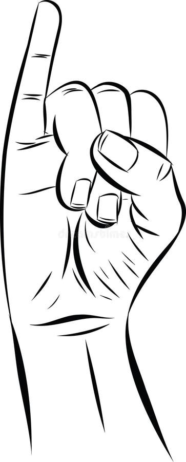 Hand Sign Language Alphabet Gestures, Deaf-mutes Hand Language, Hand ...