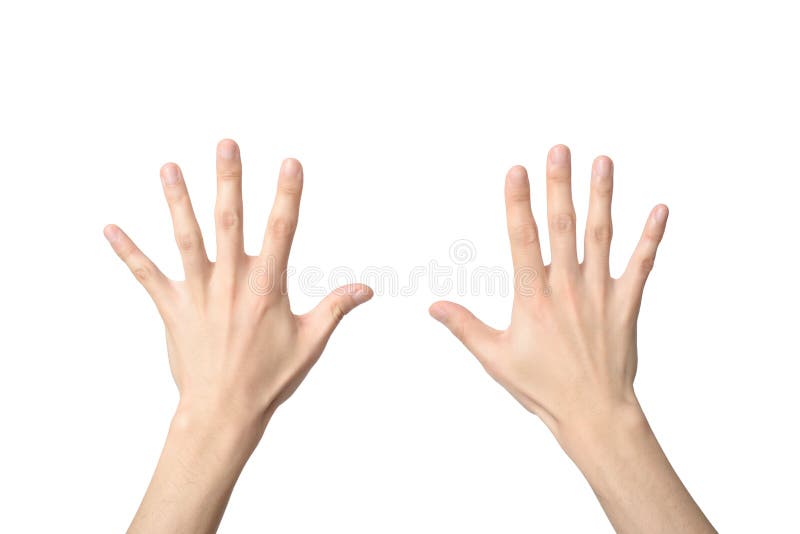 Hand sign of number ten stock photo. Image of numbers - 50732248