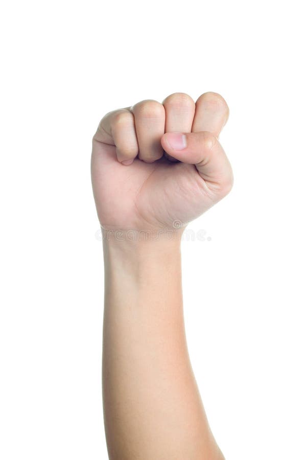 Hand Sign Posture Handfulin Isolated Stock Image - Image of holding ...