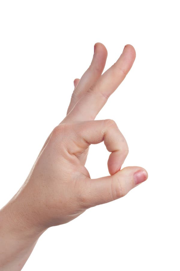 Hand sign symbol stock image. Image of gesture, finger - 8275509