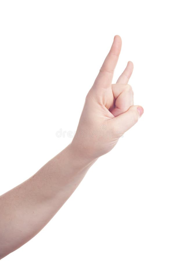 Hand sign symbol stock photo. Image of nail, symbol, copy - 25496144