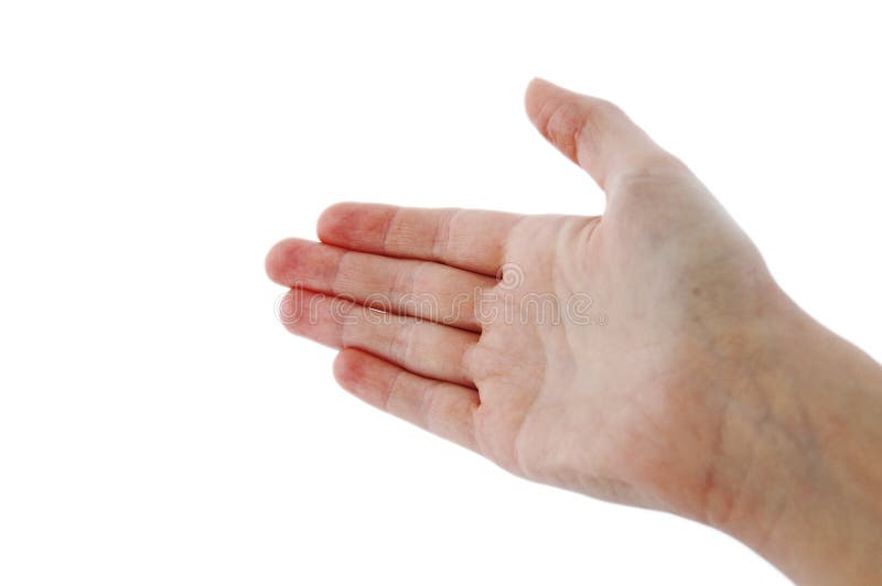 Hand Signal - Fist stock photo. Image of isolated, nail - 7294670
