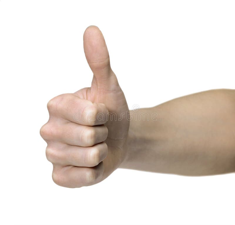 Hand signaling allright stock photo. Image of caucasian - 26850926