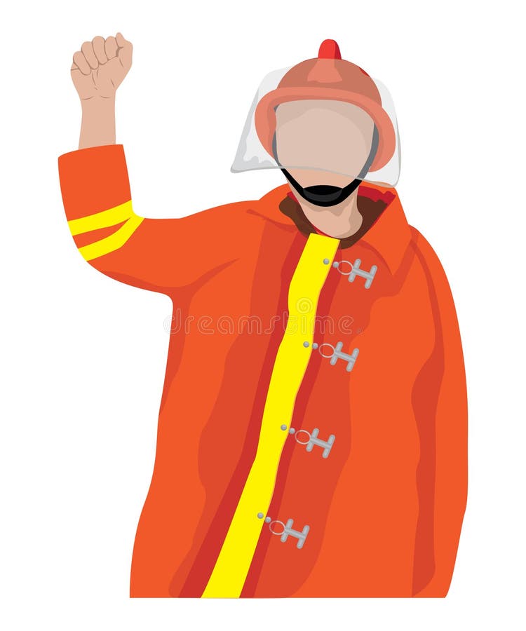 Hand Signals, Rescue Communications and Fire Fighting Stock Vector ...