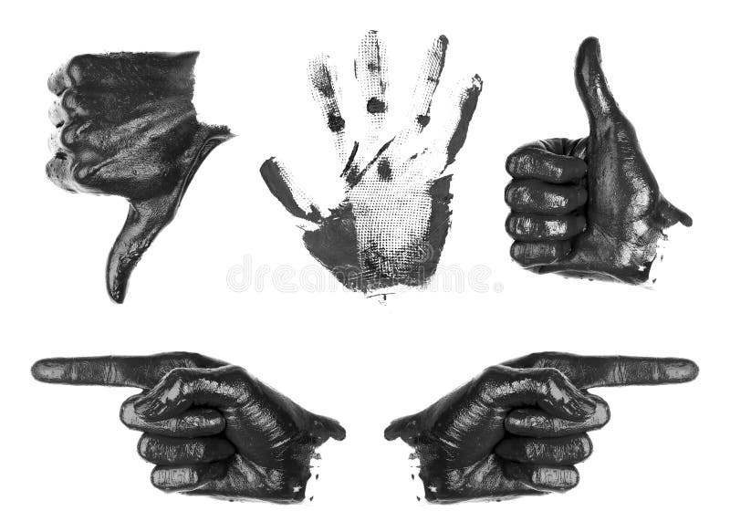 Hand signs stock photo. Image of stain, industry, gesturing - 29635786