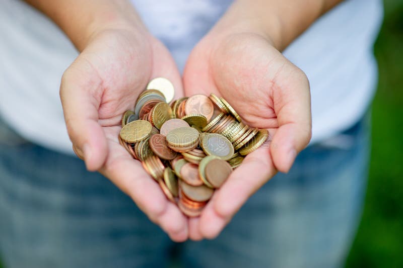 Silver Coin, Concept of Saving Money for Business Operation, Stable ...