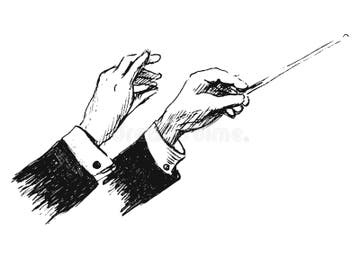 Conductor Stick Stock Illustrations – 459 Conductor Stick Stock ...