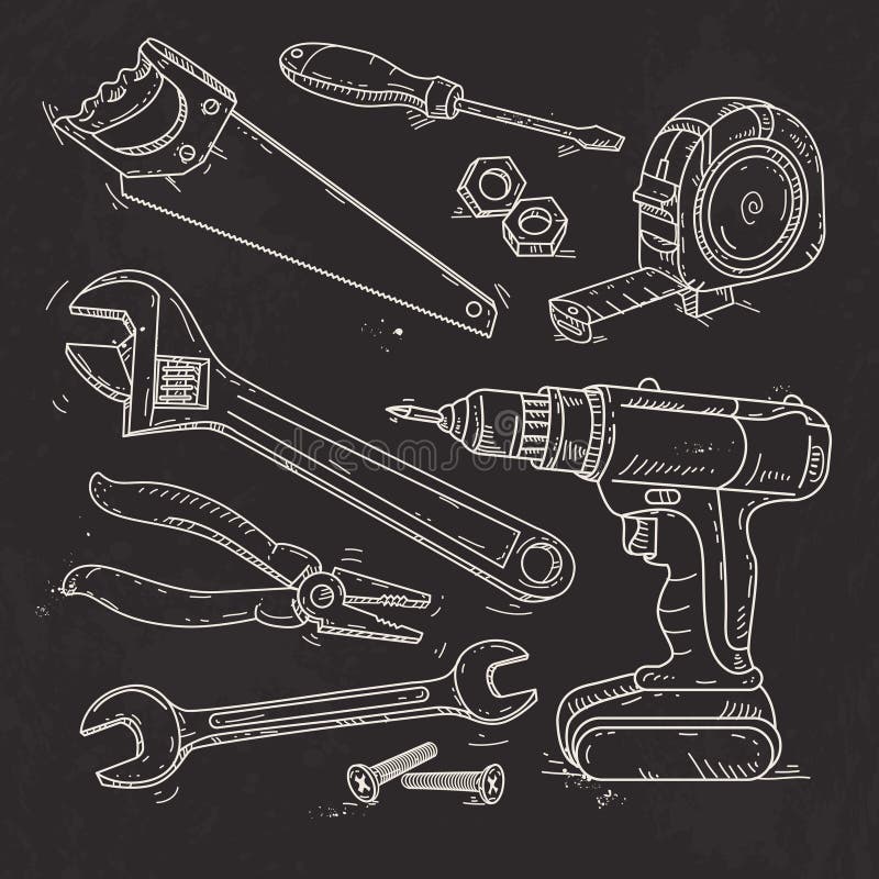 Carpentry Sketch Stock Illustrations – 2,881 Carpentry Sketch Stock ...