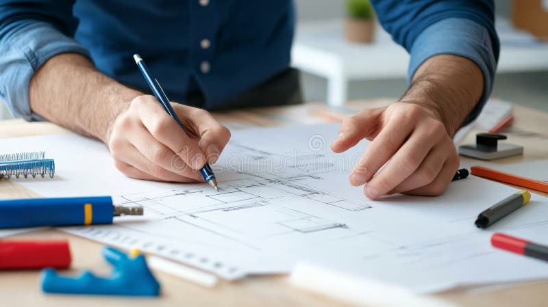 Hand Sketching Architectural Bridge Design Detailed Hand Sketch of a ...