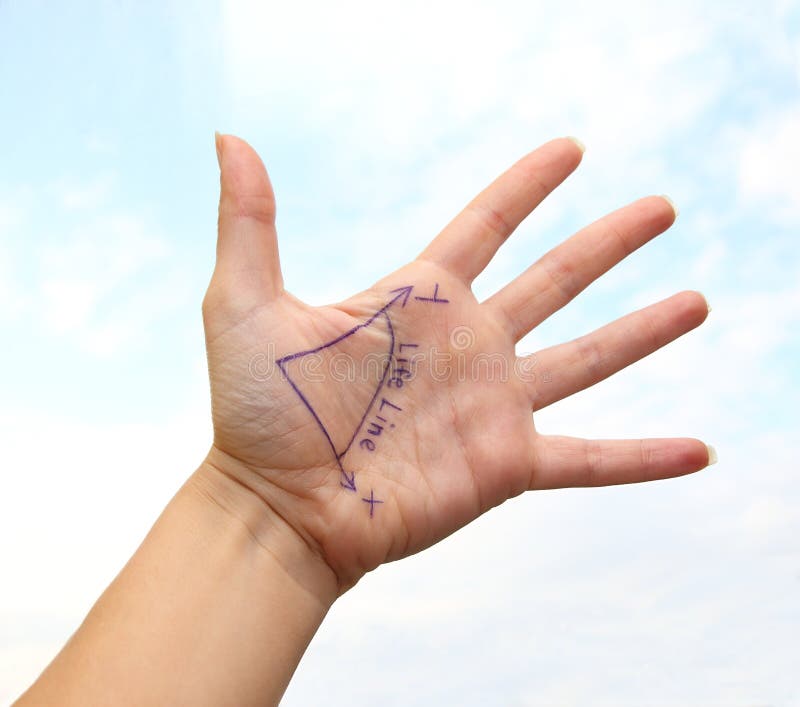 Hand in the sky stock image. Image of close, wrist, draw - 21685189