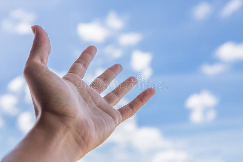 Hand On Sky 3 Picture. Image: 4879166