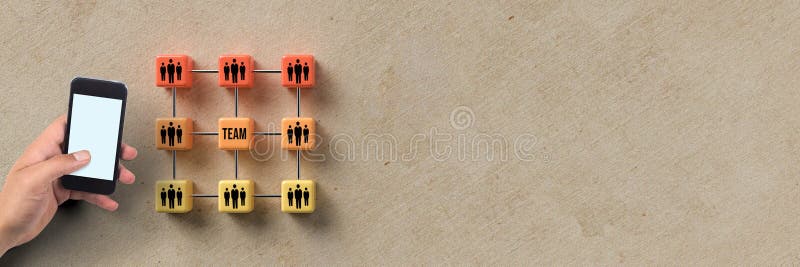 Smartphone And Cube With Internet Broadband Standard 5G Stock Photo ...