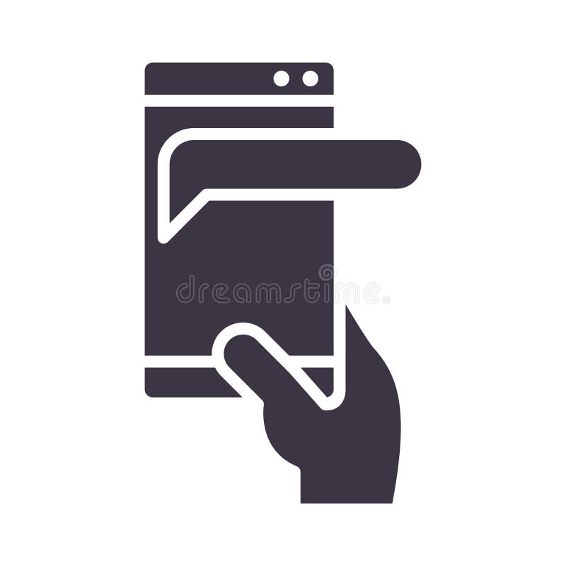 Silhouette Texting Stock Illustrations – 396 Silhouette Texting Stock ...