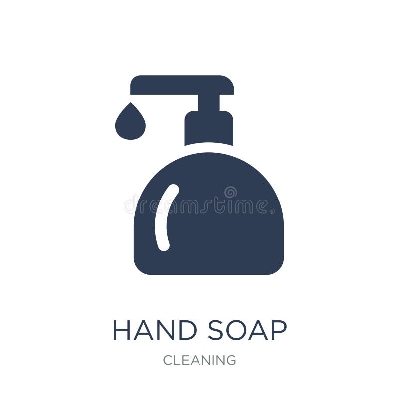 Washing Hand Icon. Trendy Flat Vector Washing Hand Icon on White Stock ...