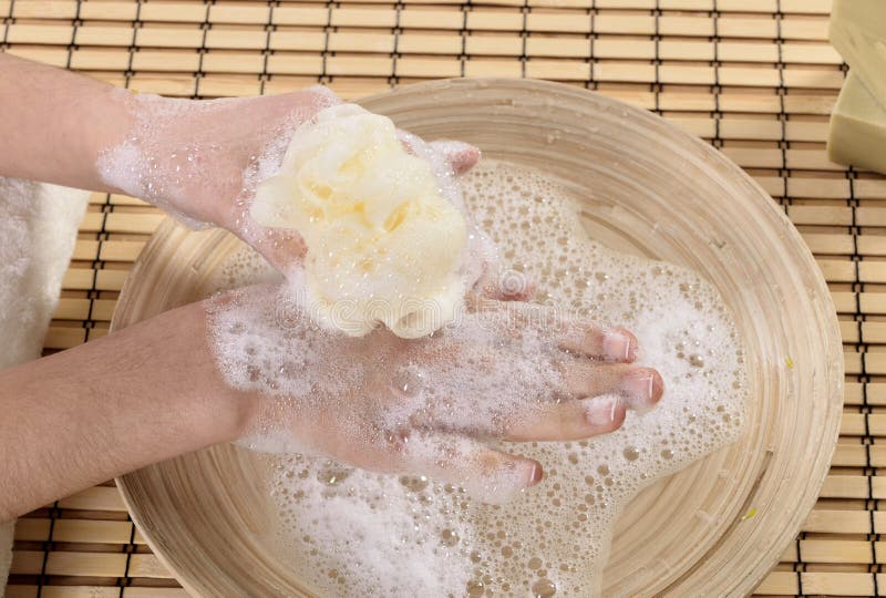 Hand spa beauty treatment stock image. Image of cleanliness - 37620295