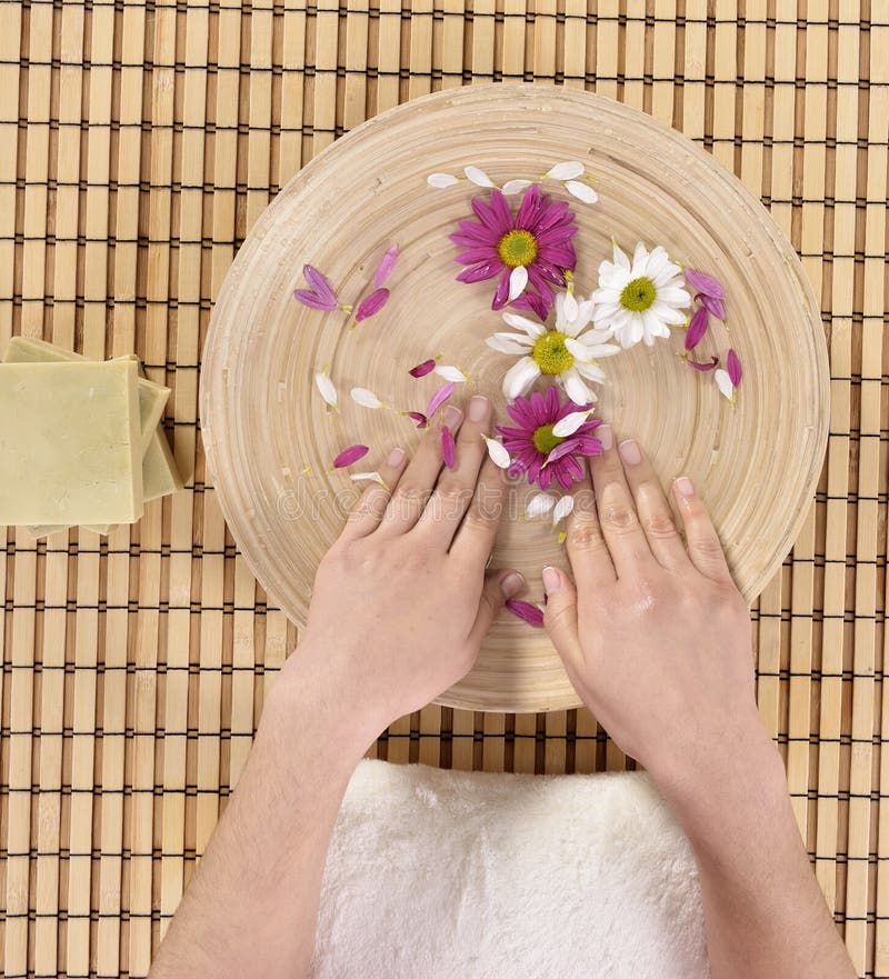 Hand spa beauty treatment stock photo. Image of bathroom - 37621268