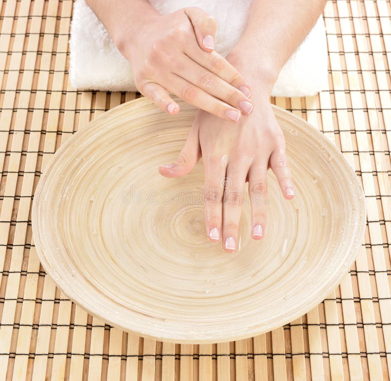Hand spa beauty treatment stock photo. Image of disinfectant - 37621700