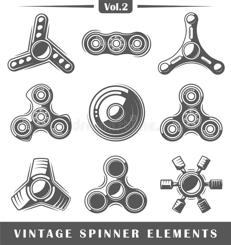 Elements Spinner Stock Illustrations – 247 Elements Spinner Stock ...
