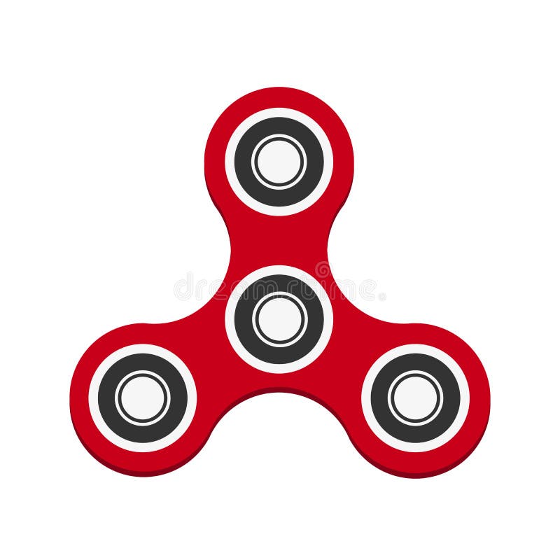 Hand Spinner Logo, Emblems and Icon. Fidget Spinners. Anti Stress Toy ...