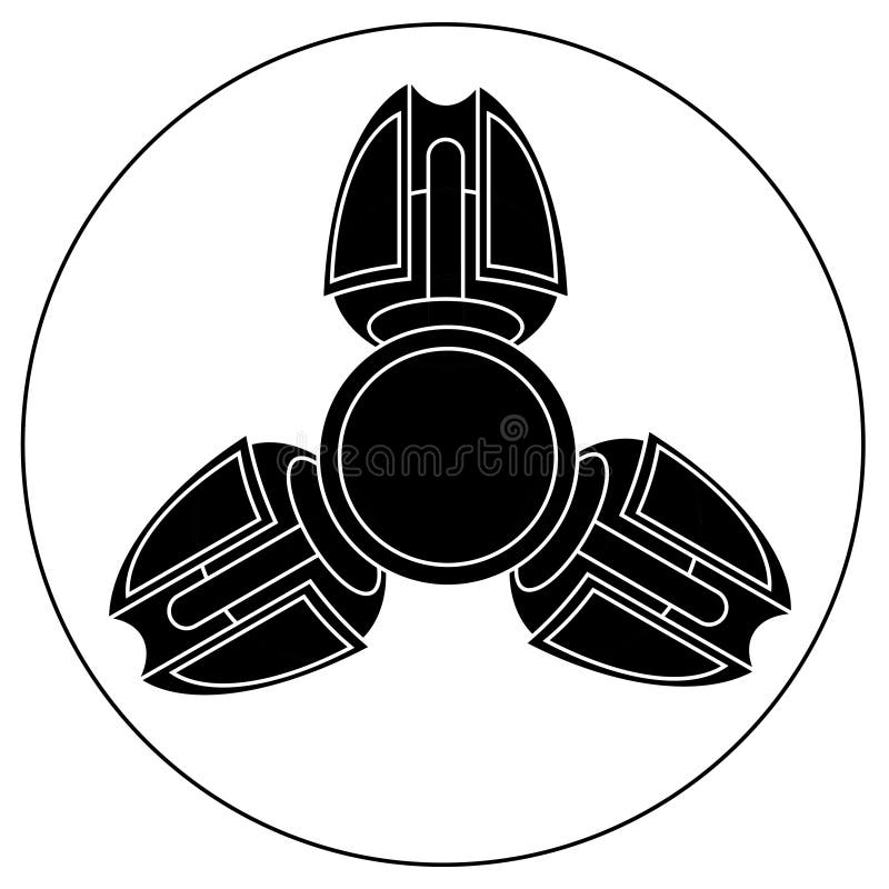 Three Blades Propeller - Vector Stock Vector - Illustration of ...