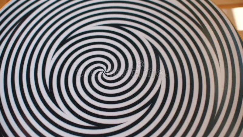 Hypnosis Spiral in Eye, Layout with Hypnotic Rotating Eyes Stock ...