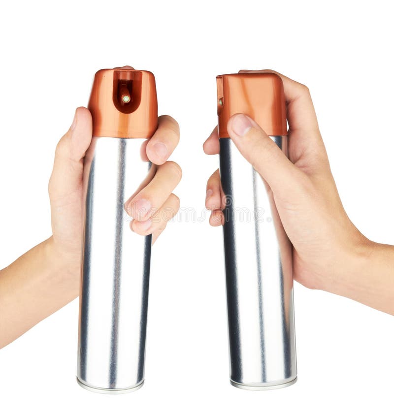 Hand with spray paint gun stock image. Image of hand - 17434621