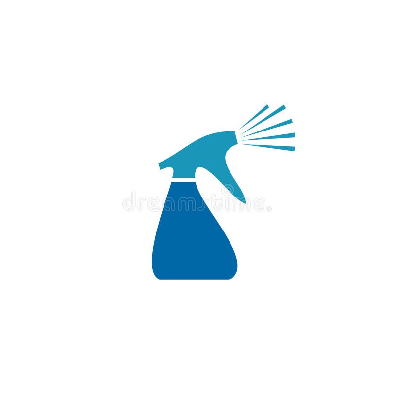 Hand Sprayer Icon Logo Design Template Stock Illustration ...