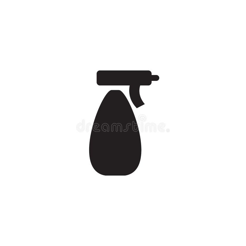 Hand Sprayer Icon Logo Design Template Stock Illustration ...