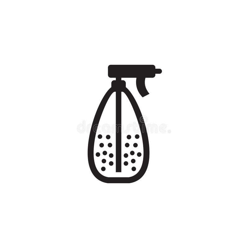 Hand Sprayer Icon Logo Design Template Stock Vector - Illustration of ...