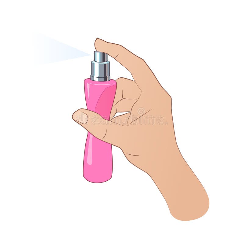 Fragrance Spraying Stock Illustrations – 158 Fragrance Spraying Stock ...