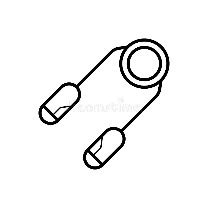 Hand Spring Gym Icon Vector Stock Illustration - Illustration of ...