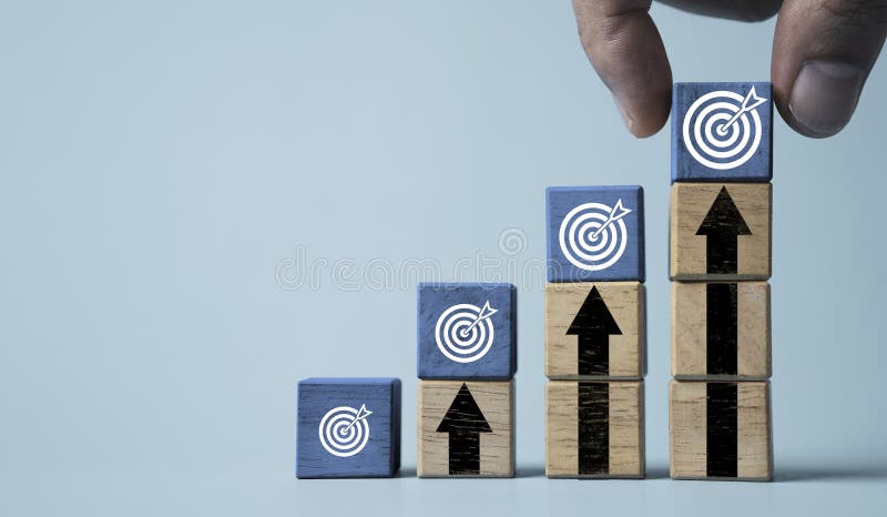 Hand Stacking White Human Icon on the Top of Black People Icon for ...