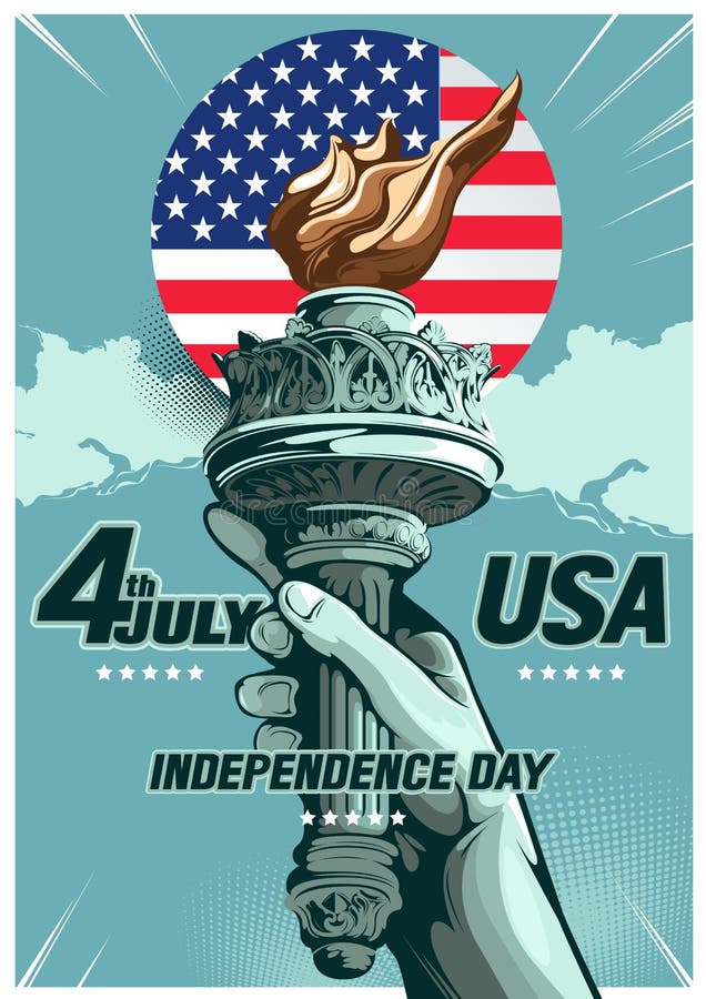 Hand of the Statue of Liberty 04 Stock Vector - Illustration of ...