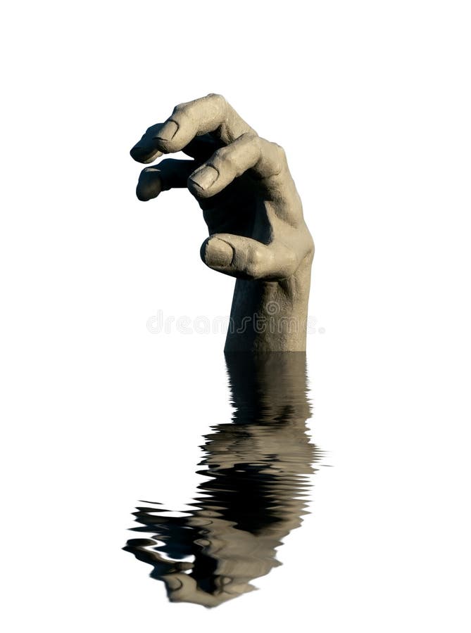 Hand Statue With Reflection Picture. Image: 2296196