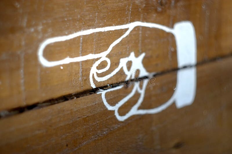 Hand stock image. Image of sign, direction, finger, symbol - 98220859