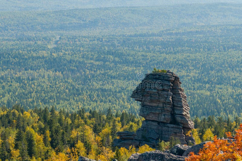 Hand Stone Sphinx in Mountain Stock Photo - Image of forest, green ...