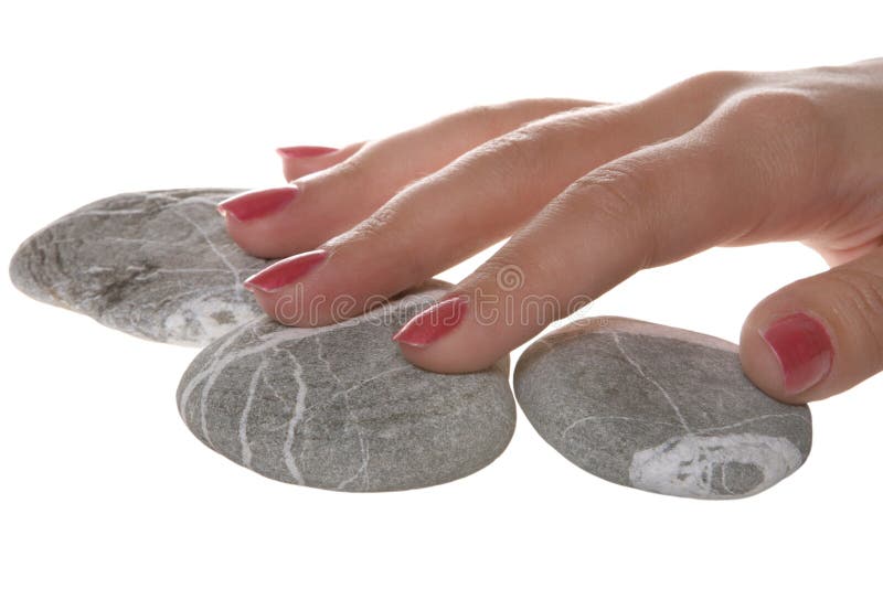 Hand And Stones Picture. Image: 2868250