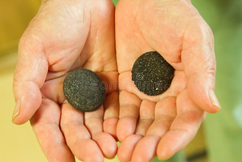 Hand on stones. stock photo. Image of energy, esoteric - 123714844