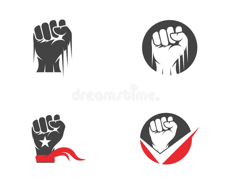 Hand Strong Vector Icon Illustration Stock Vector - Illustration of ...