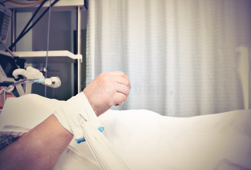 Hand of suffering patient stock image. Image of hand - 47382193