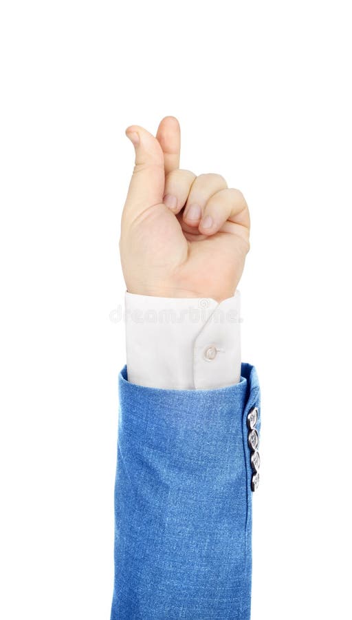 Hand in Suit on a White Background Stock Photo - Image of sense ...