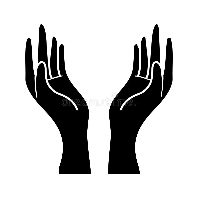 Hand Symbol Icon Vector Set. Hand Illustration Sign Collection. Symbol ...