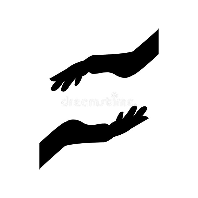Hand Symbol Icon Vector Set. Hand Illustration Sign Collection. Symbol ...