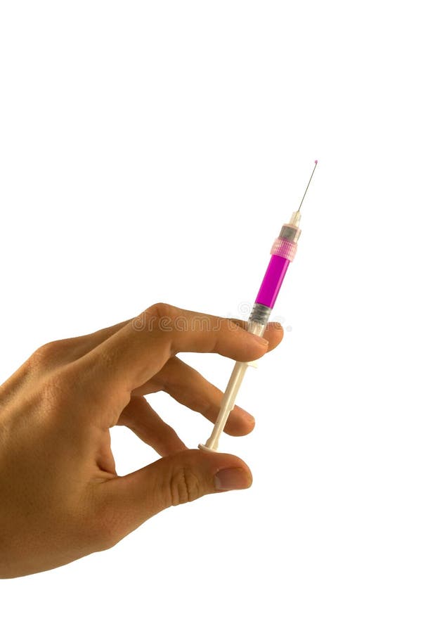 Hand With Syringe Picture. Image: 6133446