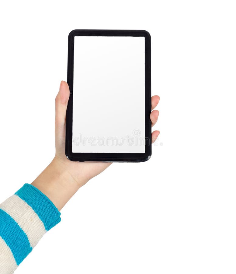 Hand Tablet PC stock photo. Image of smart, digital, executive - 29023348