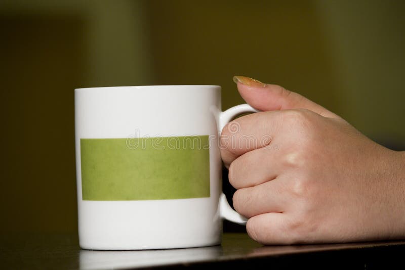 Hand take cup coffee stock photo. Image of caffeine, object - 26952434