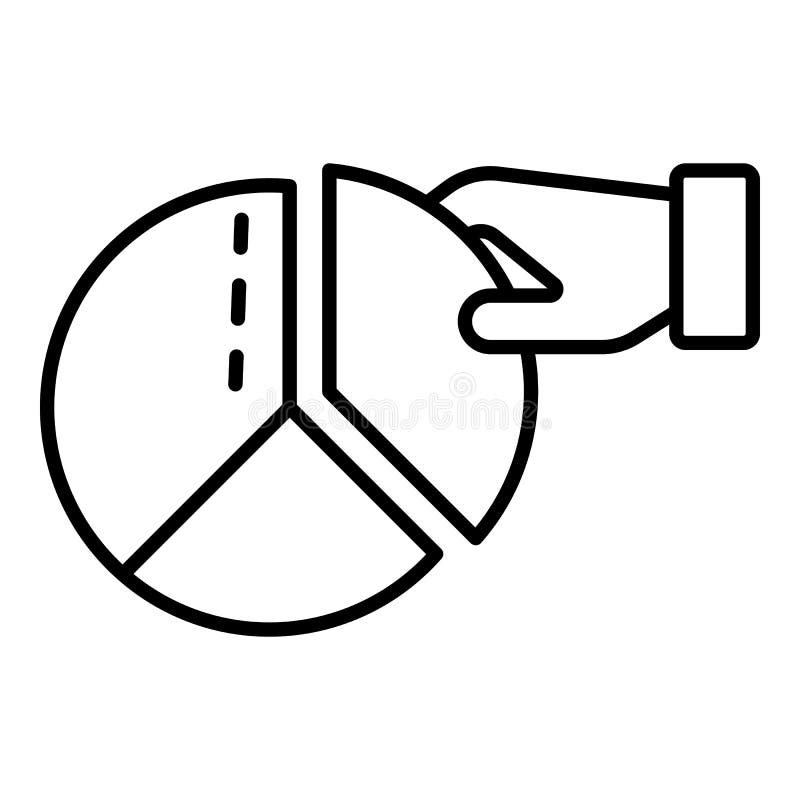 Hand Take Money Icon, Outline Style Stock Vector - Illustration of line ...