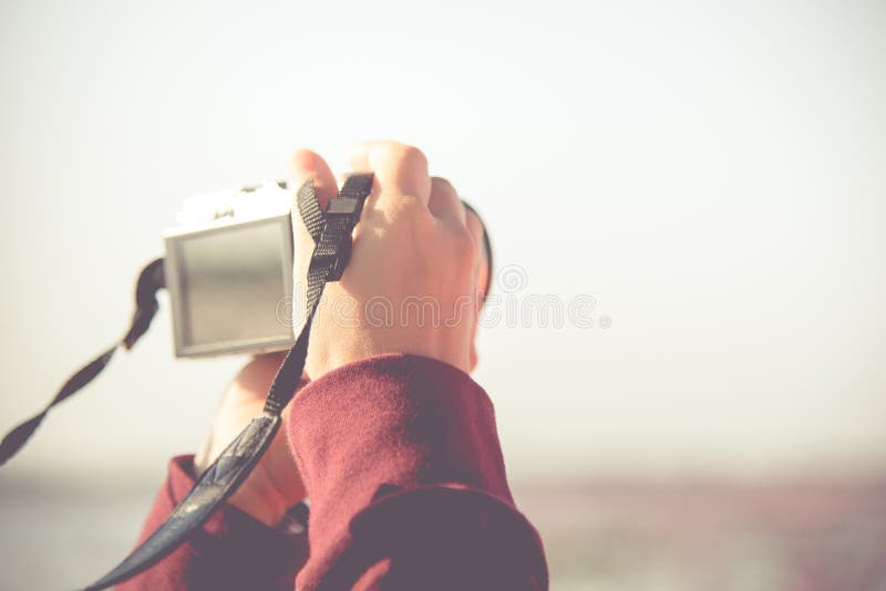 Hand taking photo stock image. Image of modern, holding - 90281415