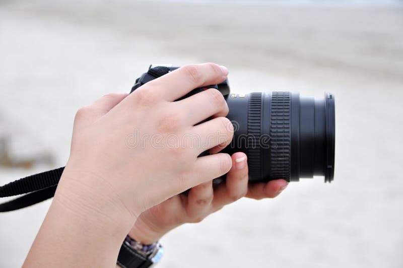 Hand taking photograph stock photo. Image of digital - 27683842