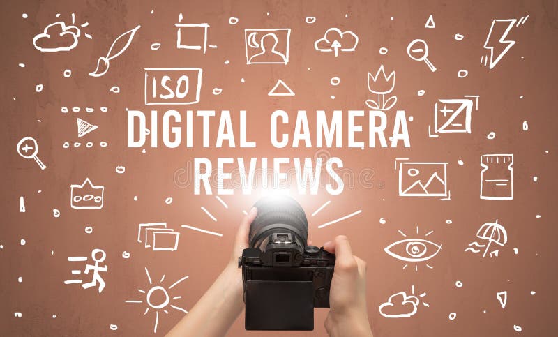 Hand Taking Picture with Digital Camera Stock Photo - Image of memories ...